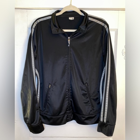 distinct threads | Tops | Satin Track Jacket | Poshmark